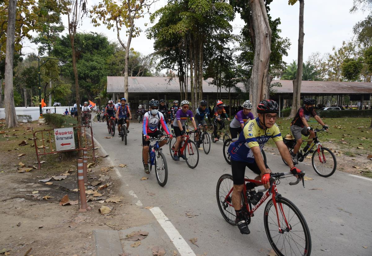 ข่าวสาร : พิธีเปิดงาน Chiang Mai Bike Ride & Run - มหาวิทยาลัยเชียงใหม่