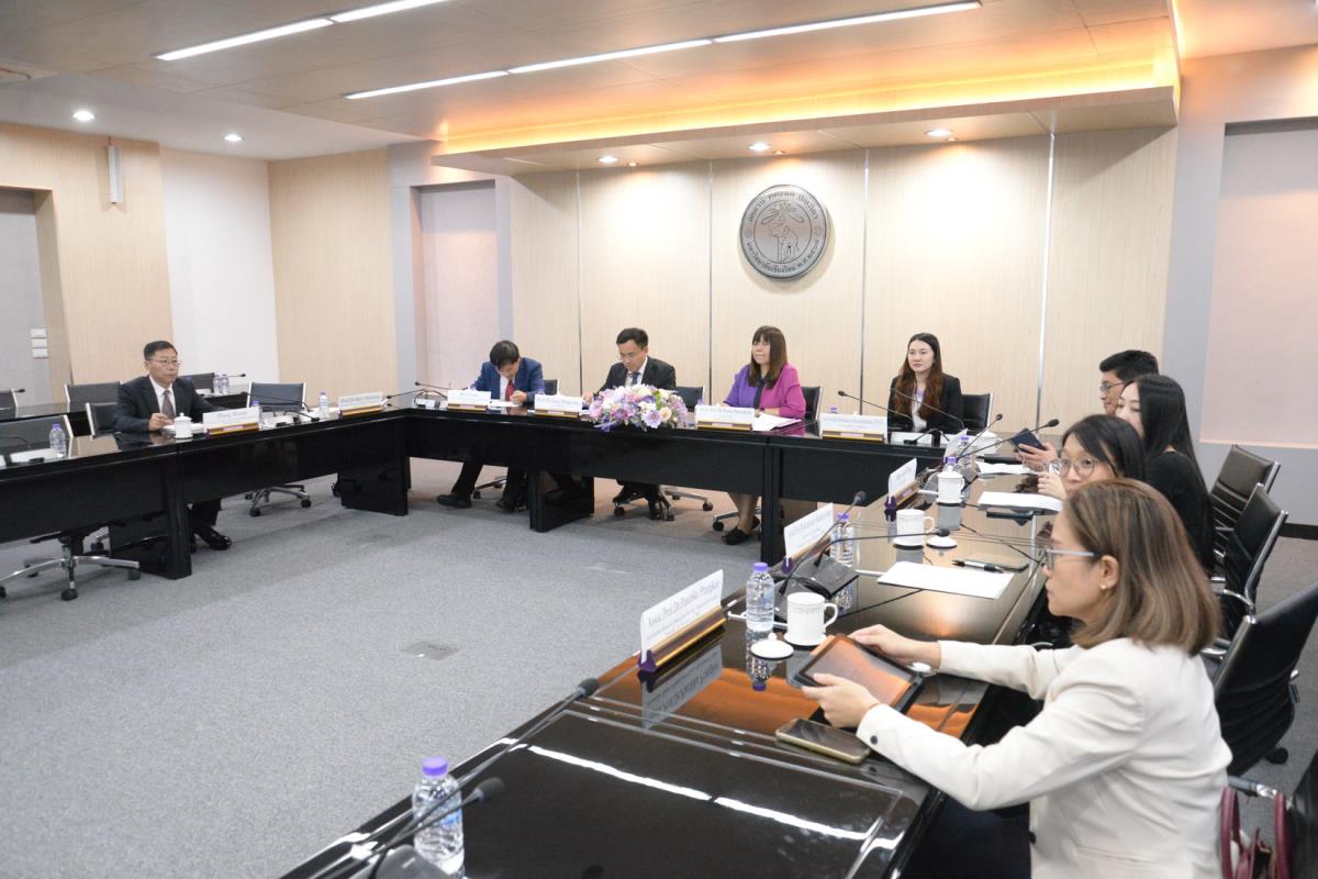 ข่าวสาร : ให้การต้อนรับคณะจาก Hezhou University ประเทศสาธารณรัฐประชาชน ...